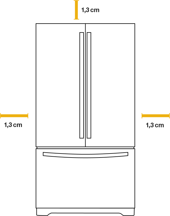 Tailles des réfrigérateurs : Guide des mesures pour une bonne ...
