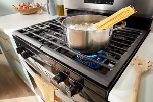 30-inch Self Clean Gas Range with No Preheat Mode Stainless Steel ...