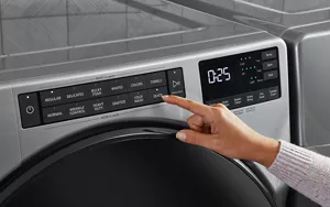5.2 Cu. Ft. I.E.C. Front Load Washer with Quick Wash Cycle Chrome ...