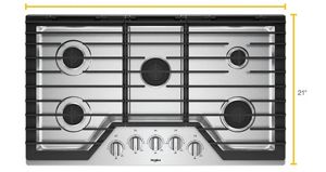 The Dimensions of Cooktops | Whirlpool
